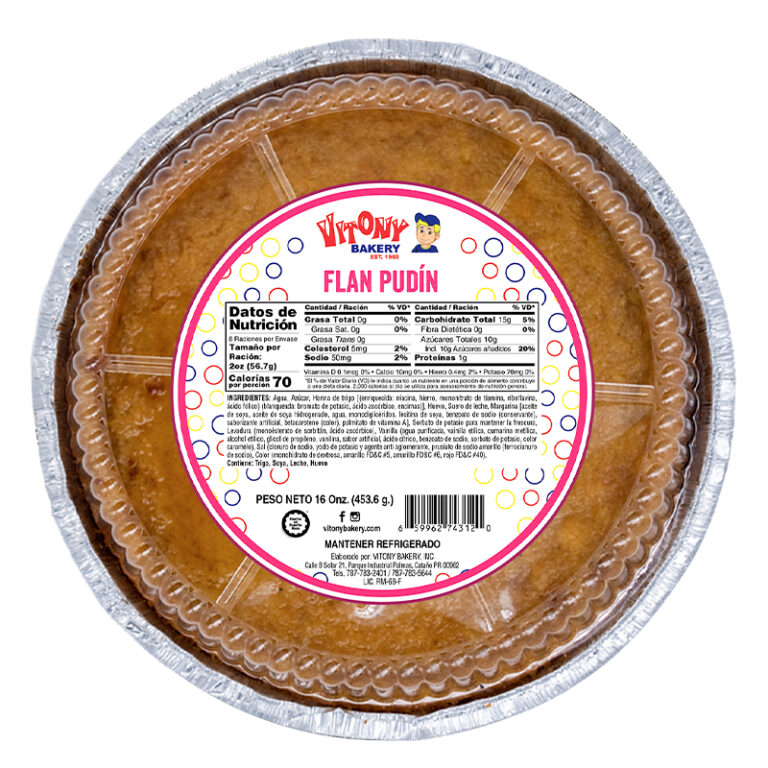 Flan Pudín – Vitony Bakery
